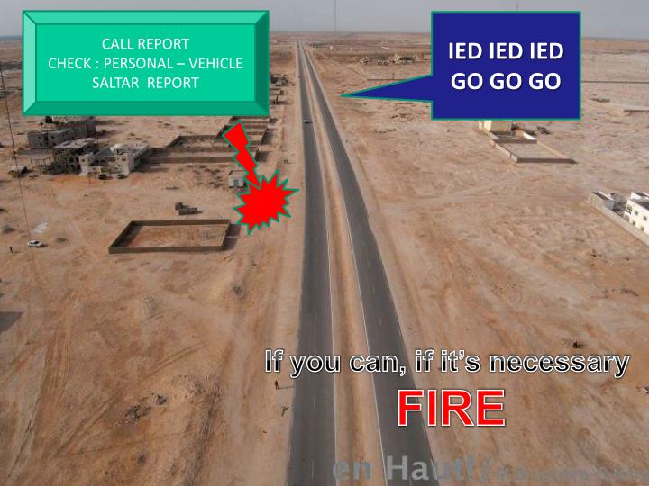 PPT - REACTION TO IED ATTACK PowerPoint Presentation - ID:4866308