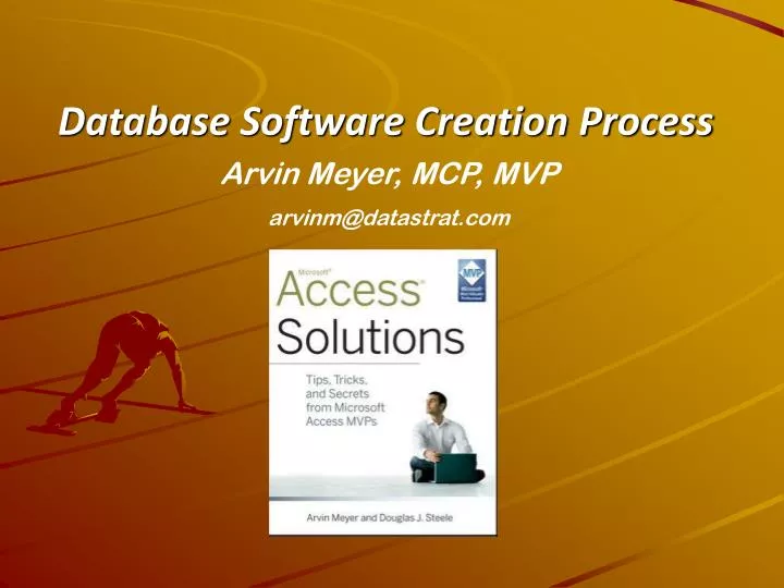 PPT - Database Software Creation Process PowerPoint Presentation, free ...
