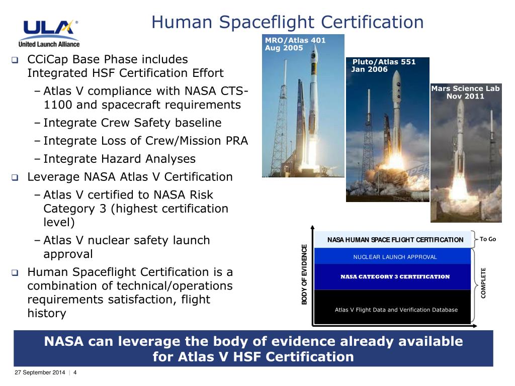 PPT - United Launch Alliance Commercial Crew Overview PowerPoint ...