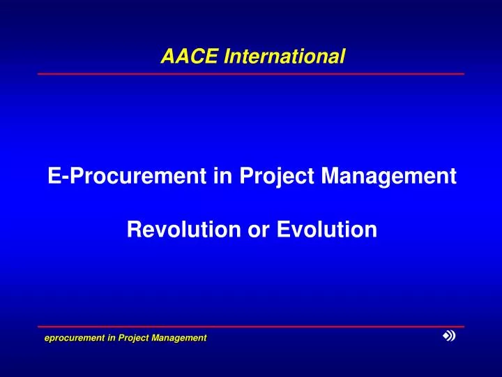 PPT - AACE International PowerPoint Presentation, free download - ID ...