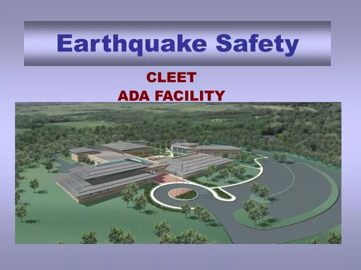 PPT - Earthquake Safety PowerPoint Presentation, free download - ID:4868119