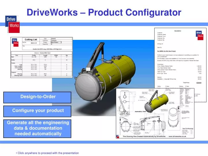 PPT - DriveWorks – Product Configurator PowerPoint Presentation, free ...