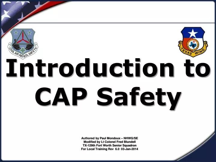 PPT - Introduction to CAP Safety PowerPoint Presentation, free download ...