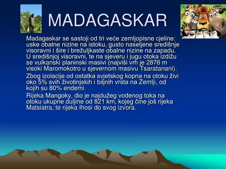 PPT - MADAGASKAR PowerPoint Presentation, free download - ID:4872963
