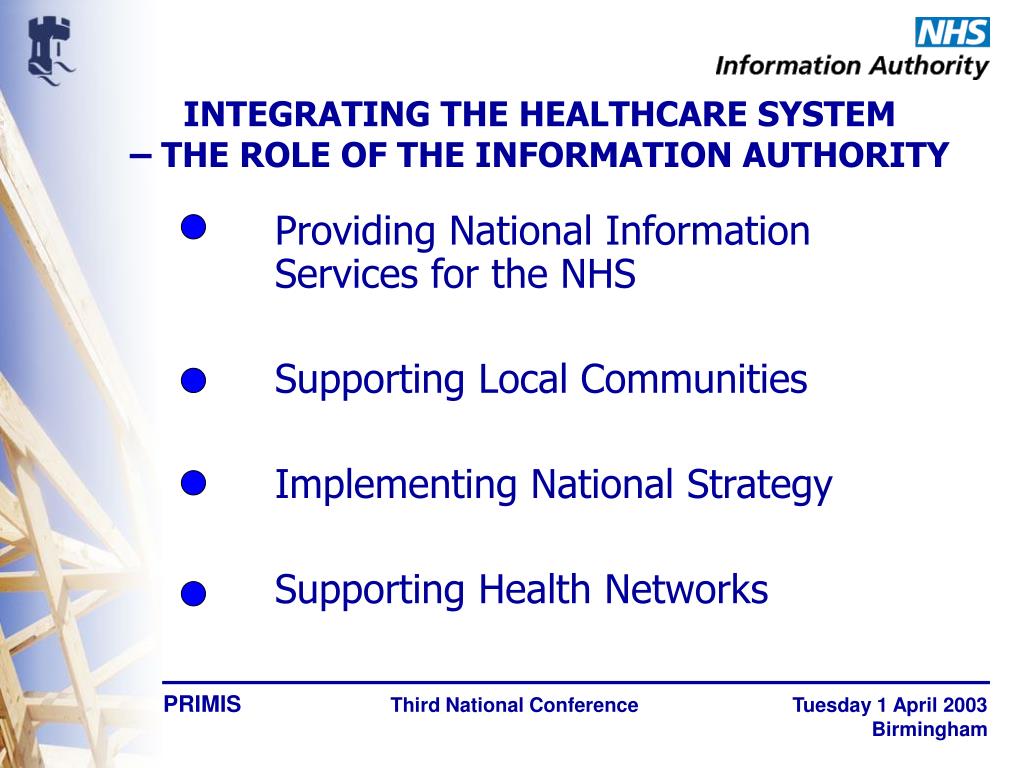 PPT - RAISING THE ROOF National Patient Records Analysis Service (NPRAS ...