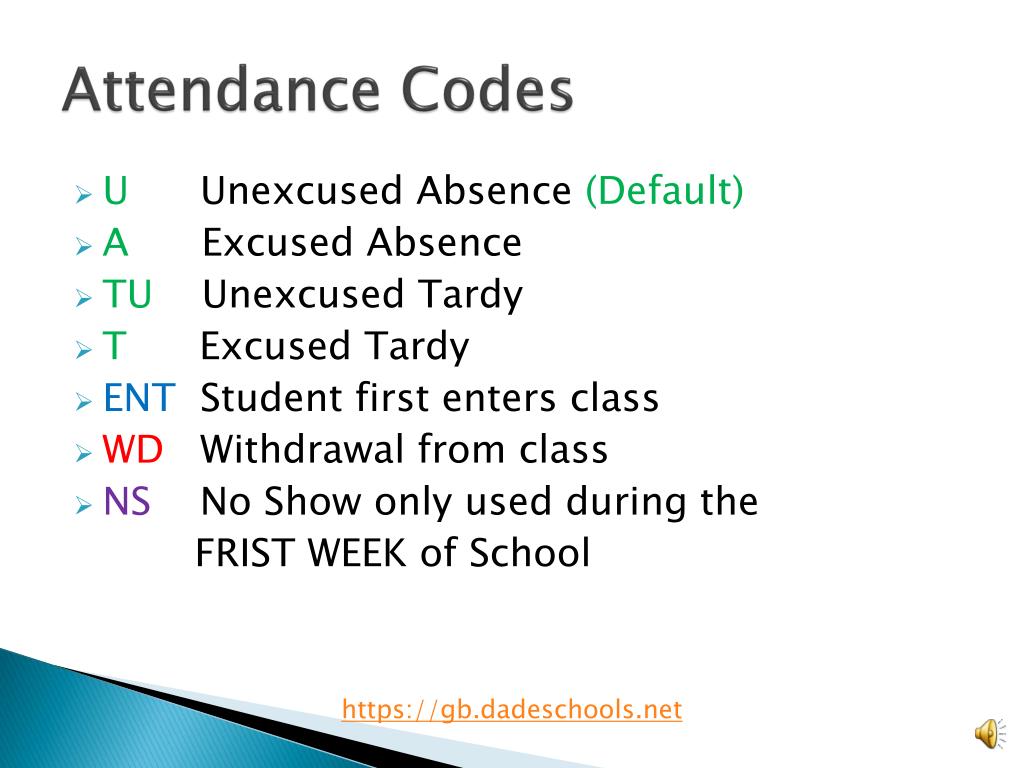 PPT - Official Daily School Attendance (ODSA) / Electronic Gradebook ...