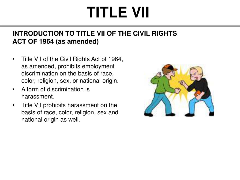 Ppt Title Vii Powerpoint Presentation Free Download Id 4876032