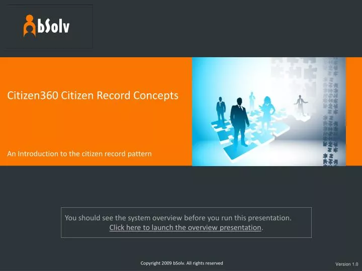 PPT - Citizen360 Citizen Record Concepts PowerPoint Presentation, free ...