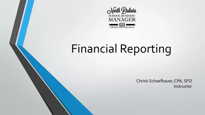 PPT - Financial Reporting PowerPoint Presentation, free download - ID ...