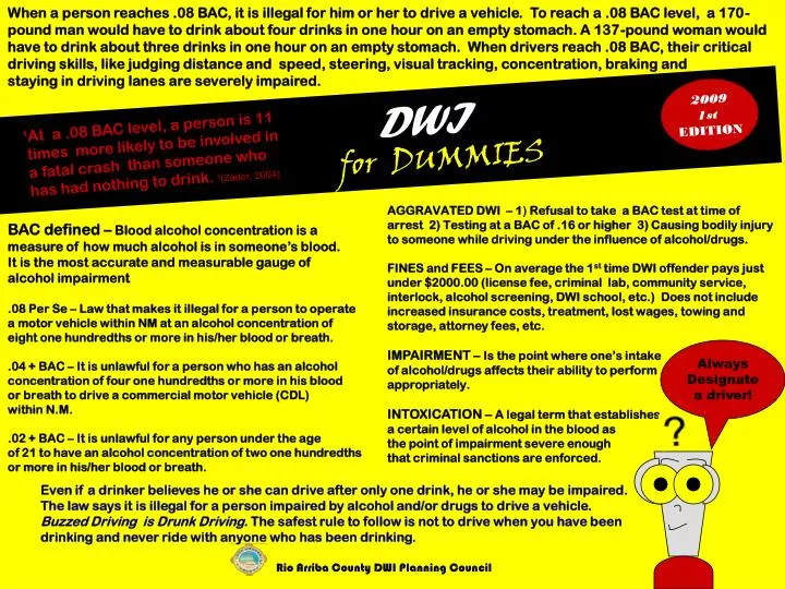 PPT - DWI for DUMMIES PowerPoint Presentation, free download - ID:4876588