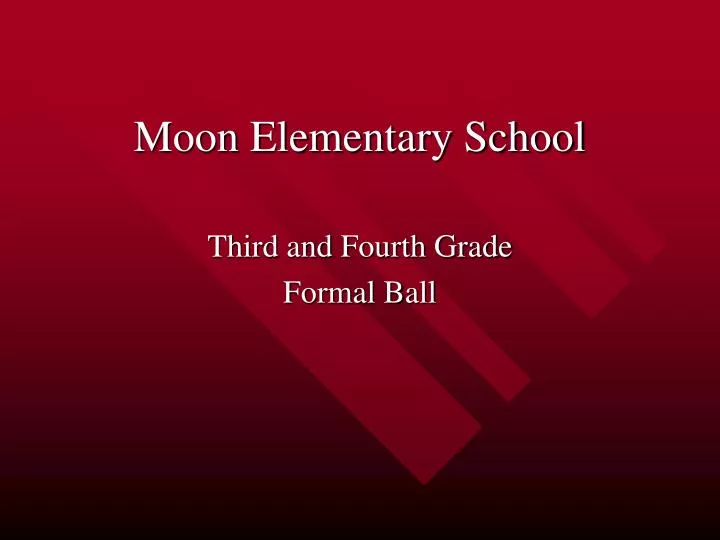PPT - Moon Elementary School PowerPoint Presentation, free download ...
