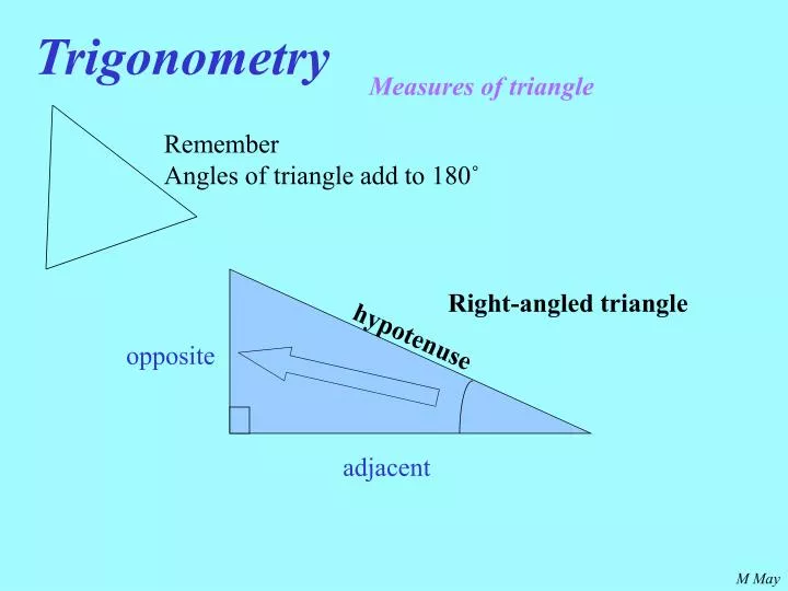 PPT - Trigonometry PowerPoint Presentation, free download - ID:4877395