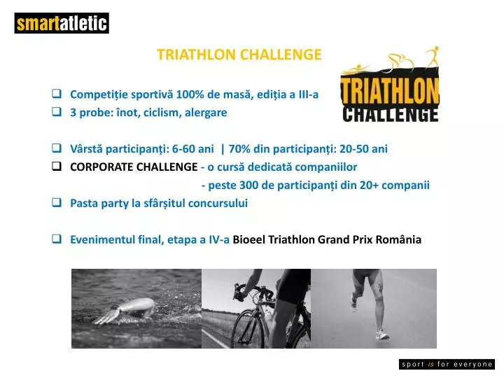 PPT - TRIATHLON CHALLENGE PowerPoint Presentation, free download - ID ...