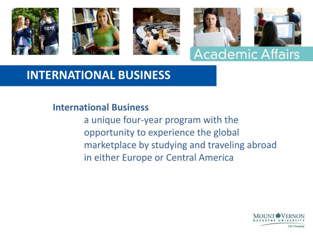 PPT - - Integrated Business Education - International Business ...
