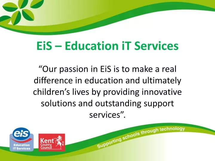 PPT - EiS – Education iT Services PowerPoint Presentation, free ...