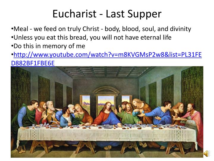 PPT - Eucharist PowerPoint Presentation - ID:4878877