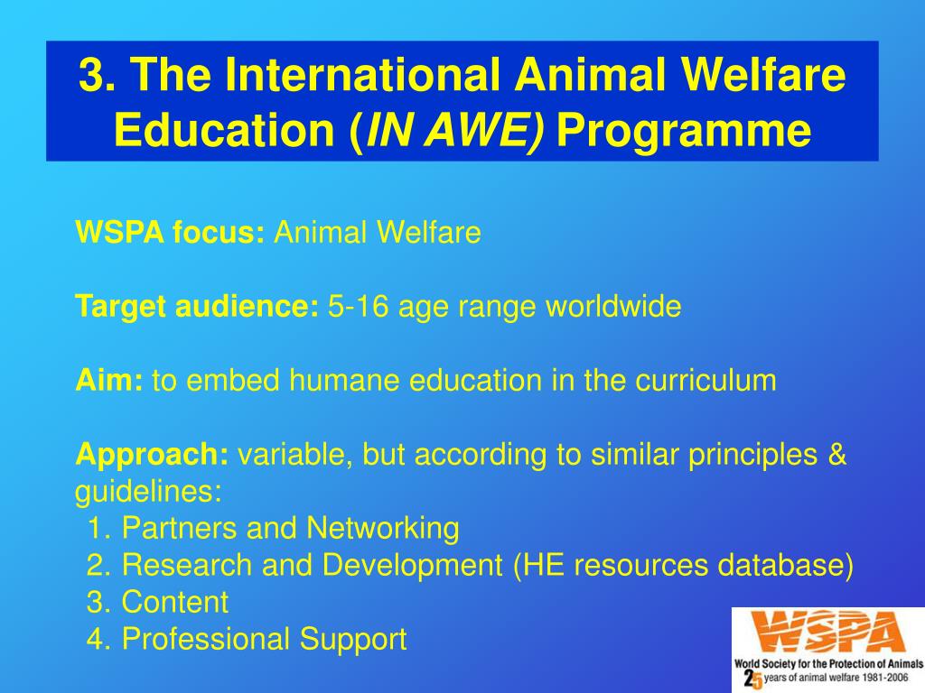 PPT - Effective Animal Welfare Education for Children's Hearts and ...