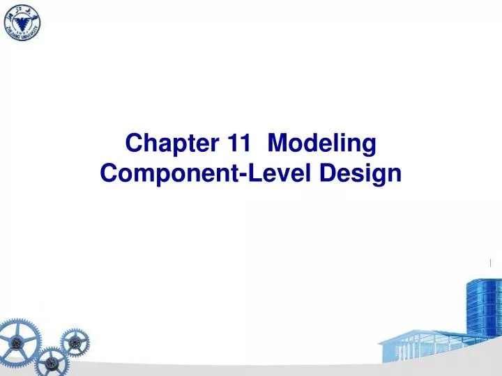 PPT - Chapter 11 Modeling Component-Level Design PowerPoint ...