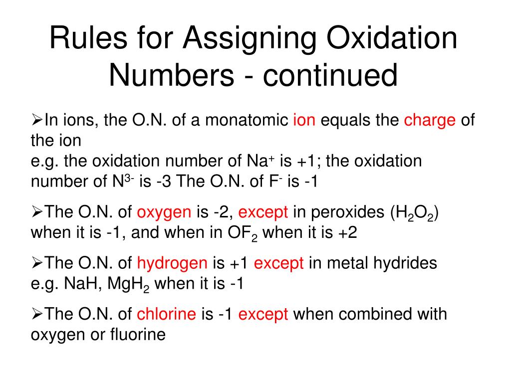 PPT - Leaving Certificate Chemistry Oxidation and Reduction PowerPoint ...