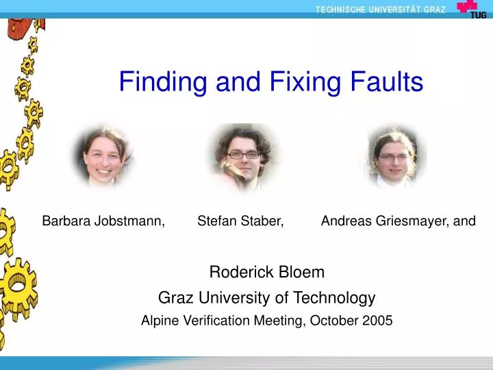 PPT - Finding and Fixing Faults PowerPoint Presentation, free download ...