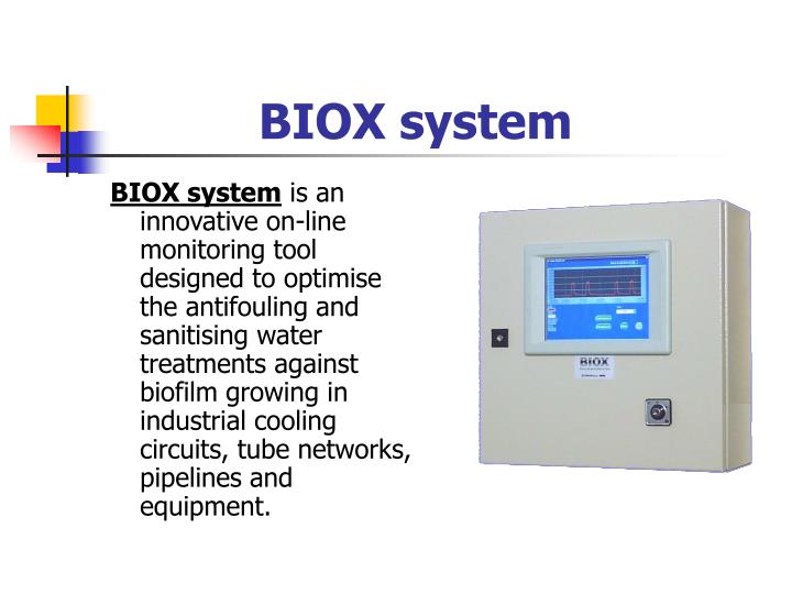 PPT - Biocorrosion Monitoring System - BIOX - PowerPoint Presentation ...