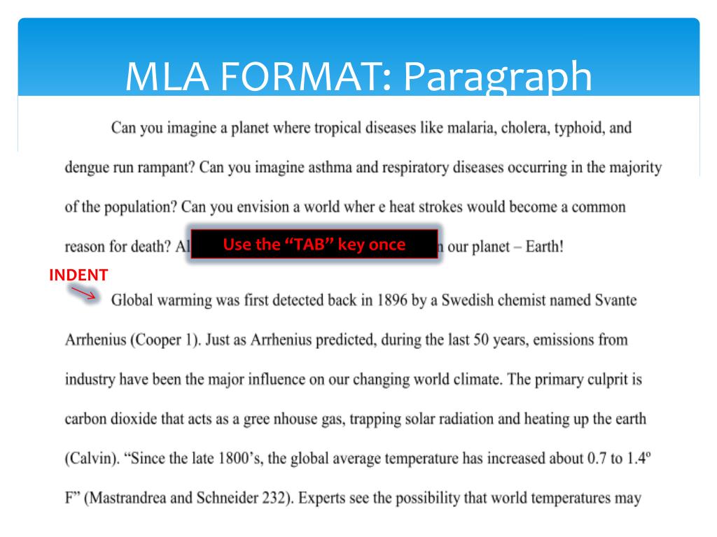 PPT MLA FORMAT PowerPoint Presentation Free Download ID 4889724