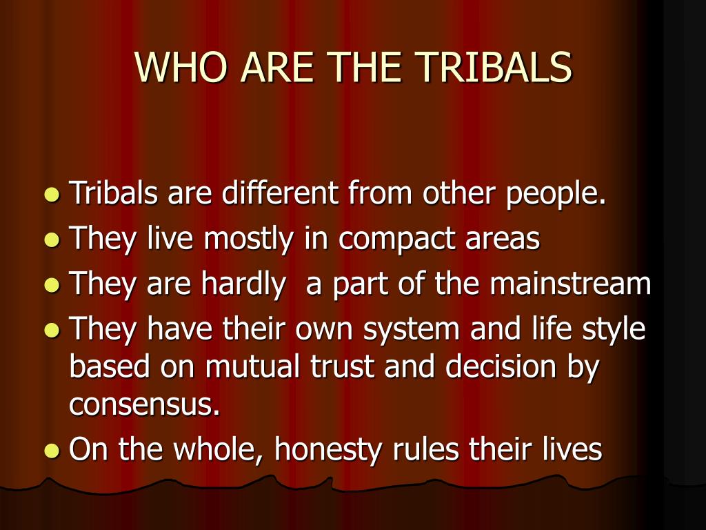 PPT - TRIBALS IN INDIA AND THEIR RIGHTS PowerPoint Presentation, free ...