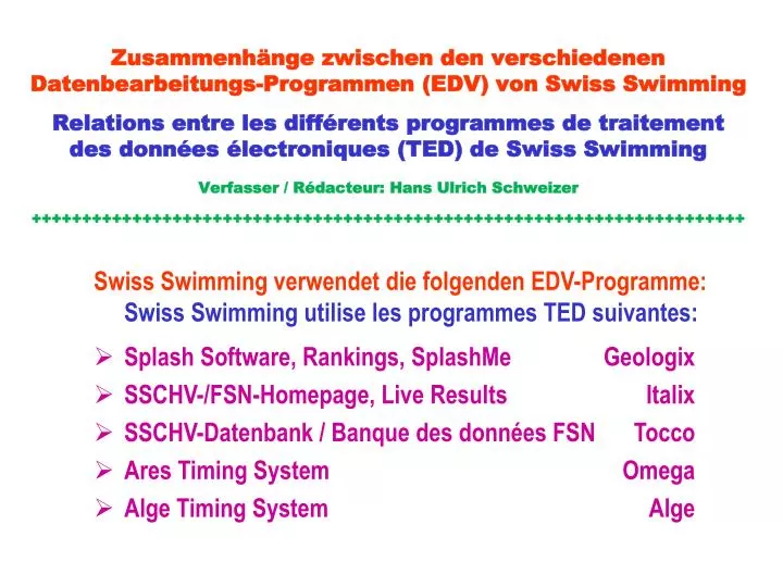 PPT - Zusammenhänge zwischen den verschiedenen Datenbearbeitungs ...