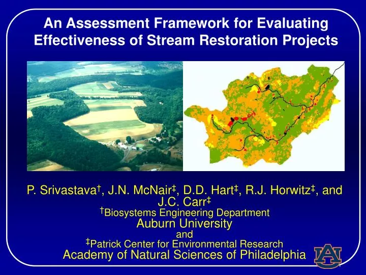 PPT - An Assessment Framework for Evaluating Effectiveness of Stream ...