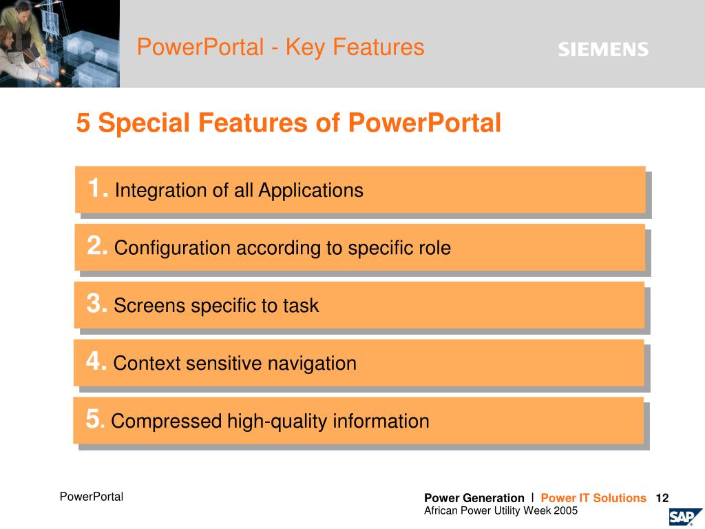 PPT - PowerPortal for Power Companies by SAP and Siemens Dr Isaac Coker ...