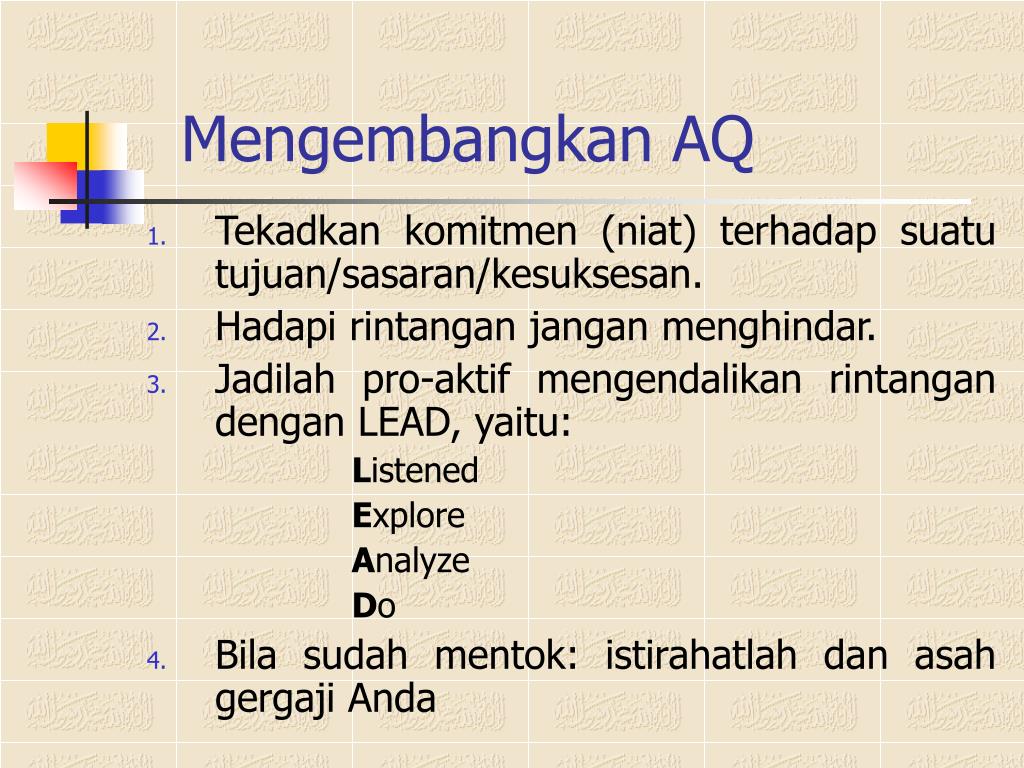 PPT - ADVERSITY QUOTIENT: SUKSES MENGHADAPI RINTANGAN PowerPoint ... PPT - ADVERSITY QUOTIENT: SUKSES MENGHADAPI RINTANGAN PowerPoint ...