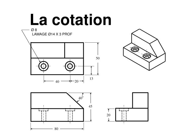 PPT - La cotation PowerPoint Presentation - ID:4894144