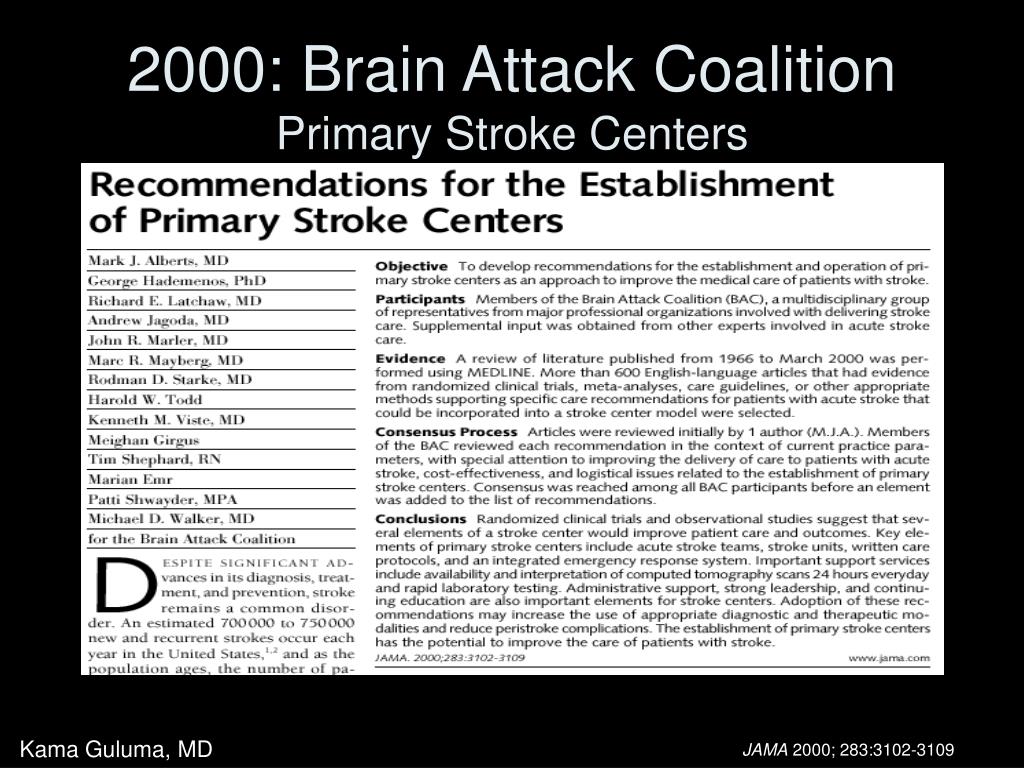 Ppt Stroke Systems And Stroke Scales In The Management Of Acute