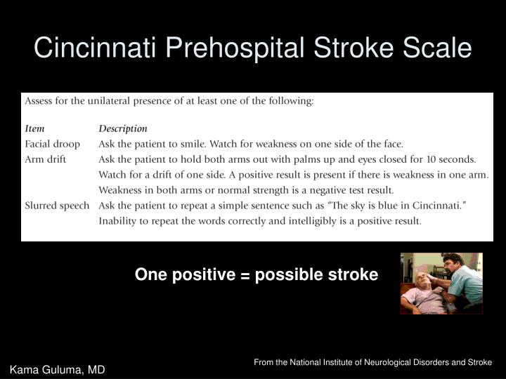 PPT - Stroke Systems and Stroke Scales in the Management of Acute ...