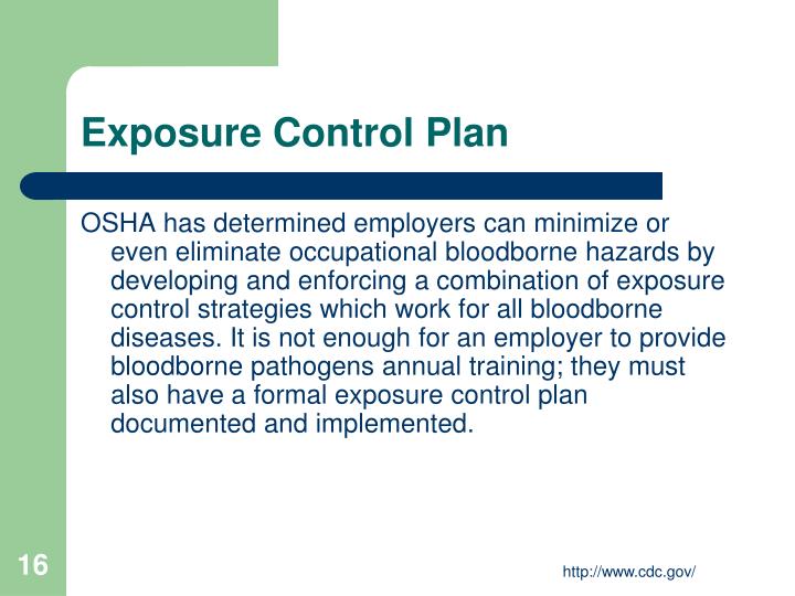 PPT - Bloodborne Pathogens Training 2013 29 CFR 1910:1030 PowerPoint ...