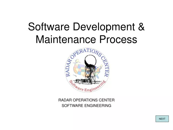 PPT - Software Development & Maintenance Process PowerPoint ...
