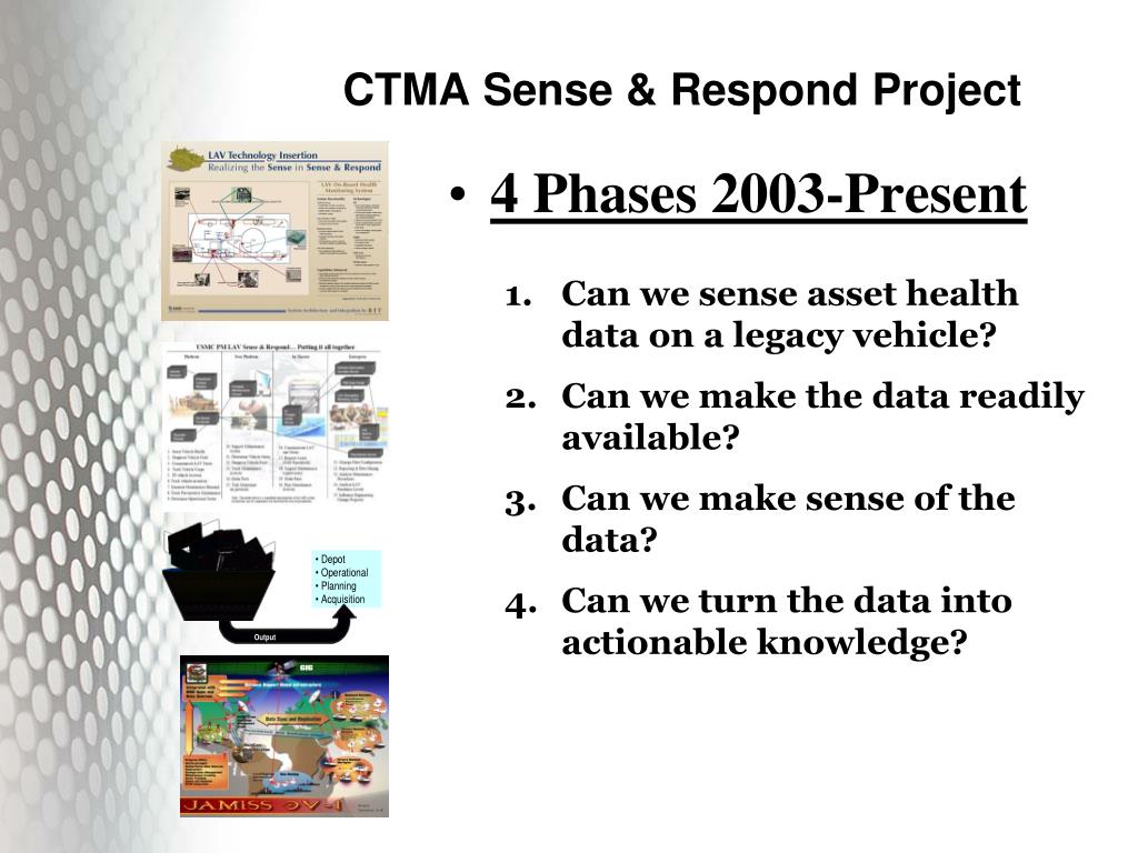 PPT - Sense & Respond Logistics for the Marine Corps Light Armored ...