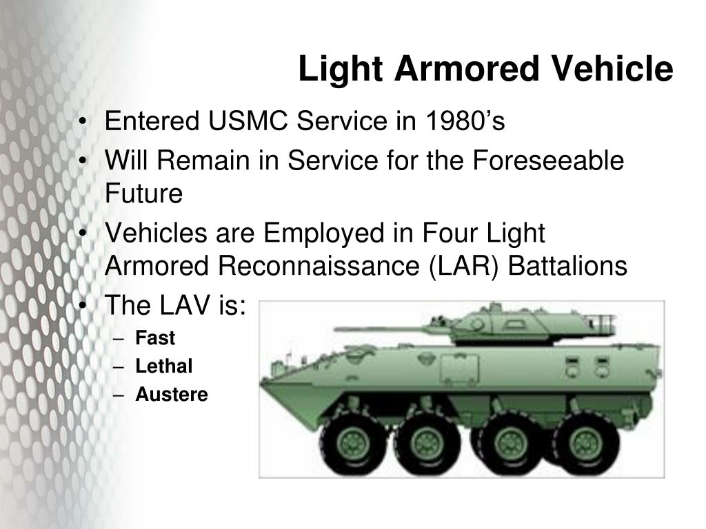 PPT - Sense & Respond Logistics for the Marine Corps Light Armored ...