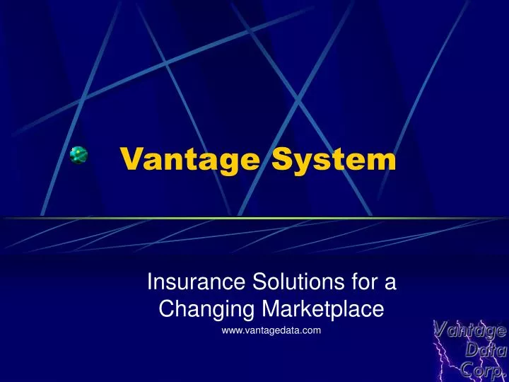 PPT - Vantage System PowerPoint Presentation, free download - ID:4899985