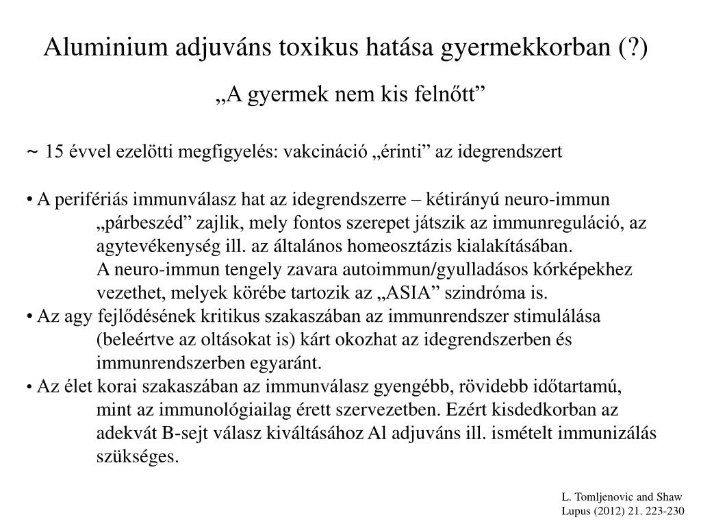 PPT - Adjuváns indukált autoimmun (ASIA) szindróma PowerPoint ...