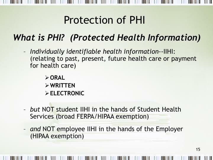 PPT - HIPAA at UCONN: Protecting Health-Related Information in ...
