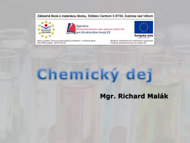 PPT - C hemick ý dej PowerPoint Presentation, free download - ID:4901733