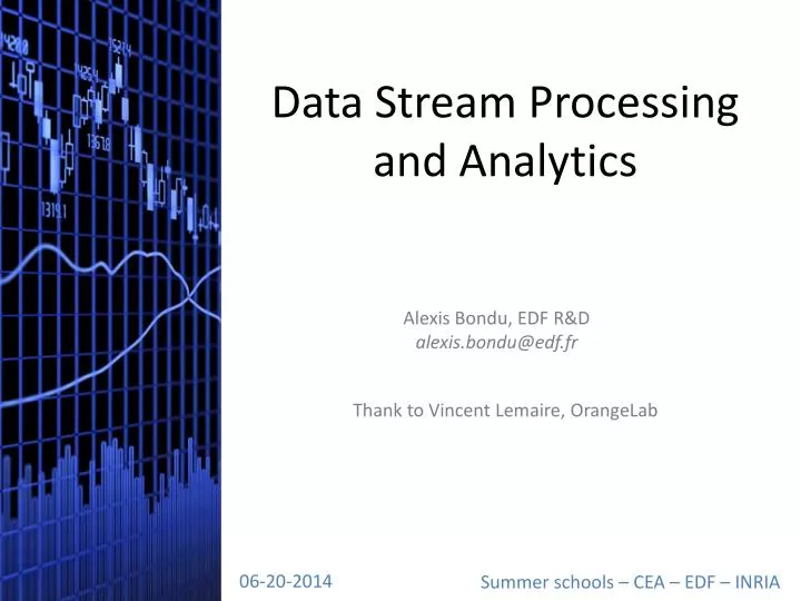 PPT - Data Stream Processing and Analytics PowerPoint Presentation ...