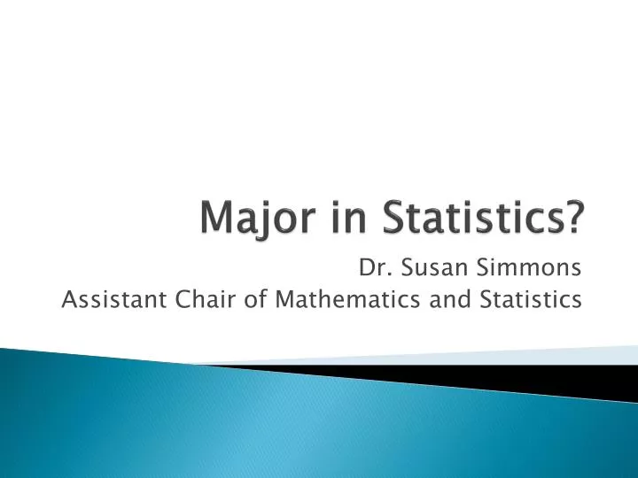 PPT - Major in Statistics? PowerPoint Presentation, free download - ID ...