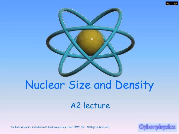 PPT - Nuclear Size and Density PowerPoint Presentation, free download ...