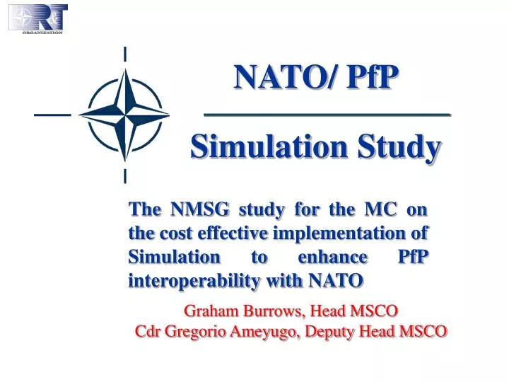 PPT - NATO/ PfP Simulation Study PowerPoint Presentation, free download ...