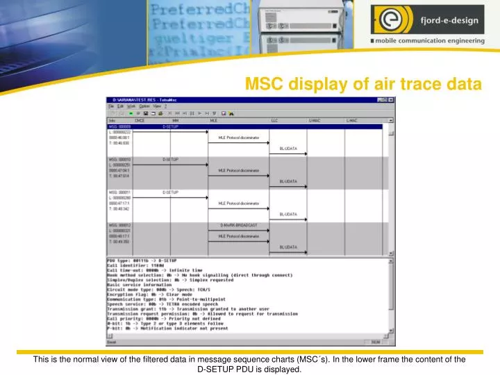 PPT - MSC display of air trace data PowerPoint Presentation, free ...