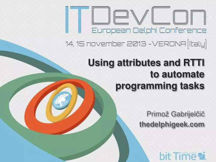 Ppt Using Attributes And Rtti To Automate Programming Tasks Powerpoint Presentation Id4906564