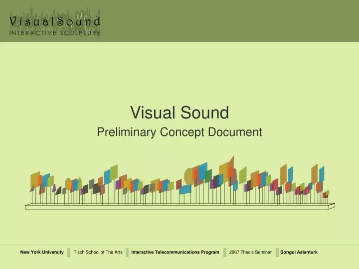 PPT - Visual Sound PowerPoint Presentation, free download - ID:4906787
