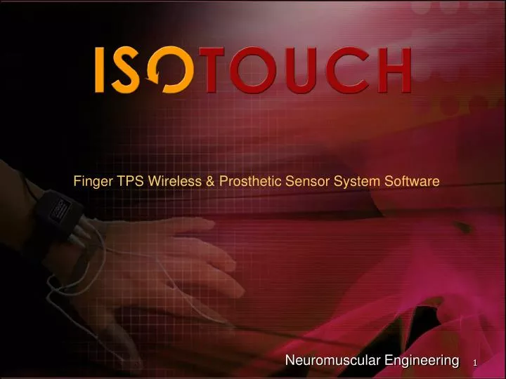 PPT - Finger TPS Wireless & Prosthetic Sensor System Software ...